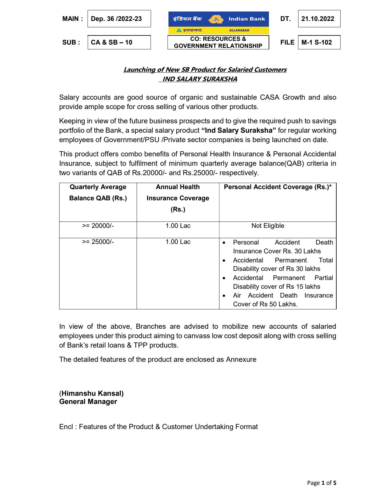 Salary Account : You Must Know All Important Benefits Of SBI Salary ...